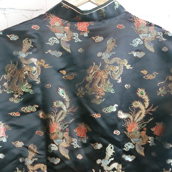 unknown | Dresses | Vintage Chinese Dragon Dress Size 4 | Poshmark